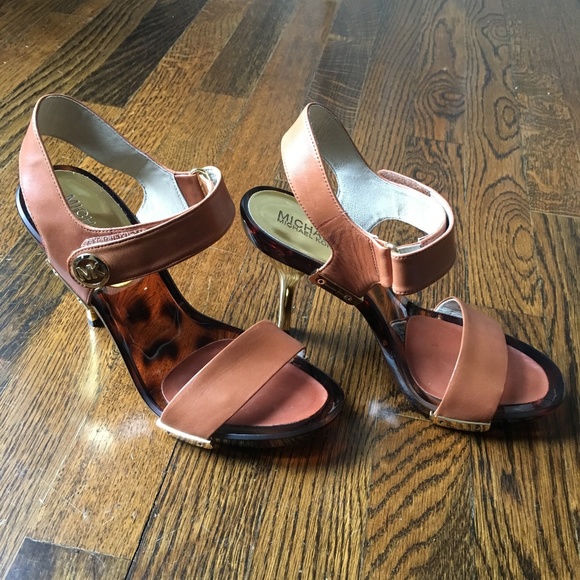 Michael Kors | Shoes | Michael Kors Tortoise Shell Heels | Poshmark